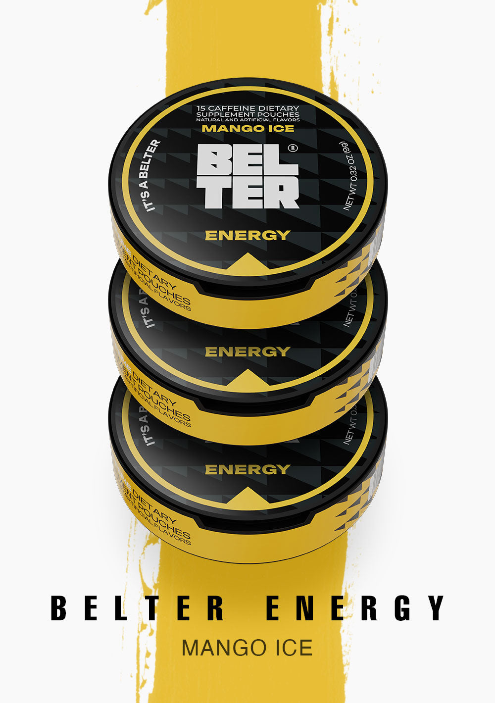 Belter - Premium Flavoured Caffeine Pouches