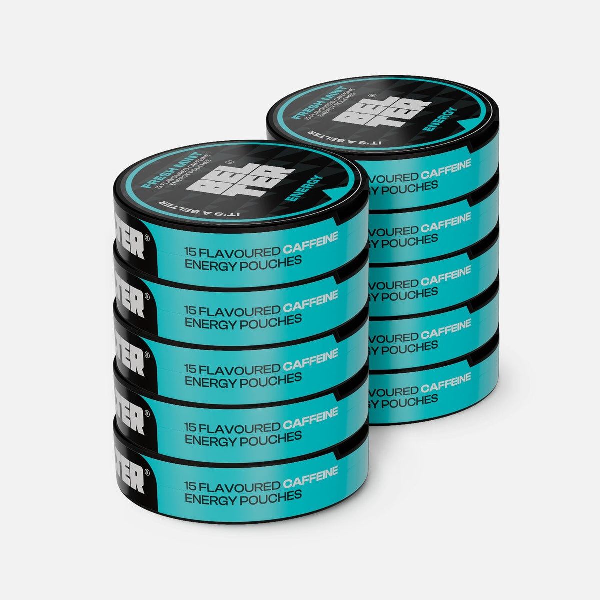 Fresh Mint 10-Pack | BELTER - Premium Flavoured Caffeine Pouches